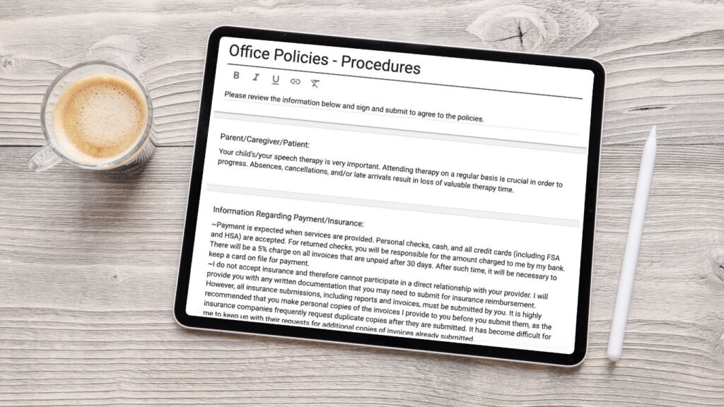 10 Must Have Therapist Private Practice Forms